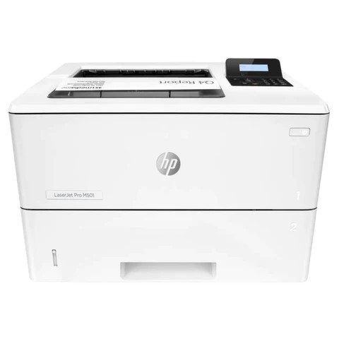HP LaserJet Pro M501dn Printer – High-Speed Monochrome Laser with Duplex & Network Connectivity